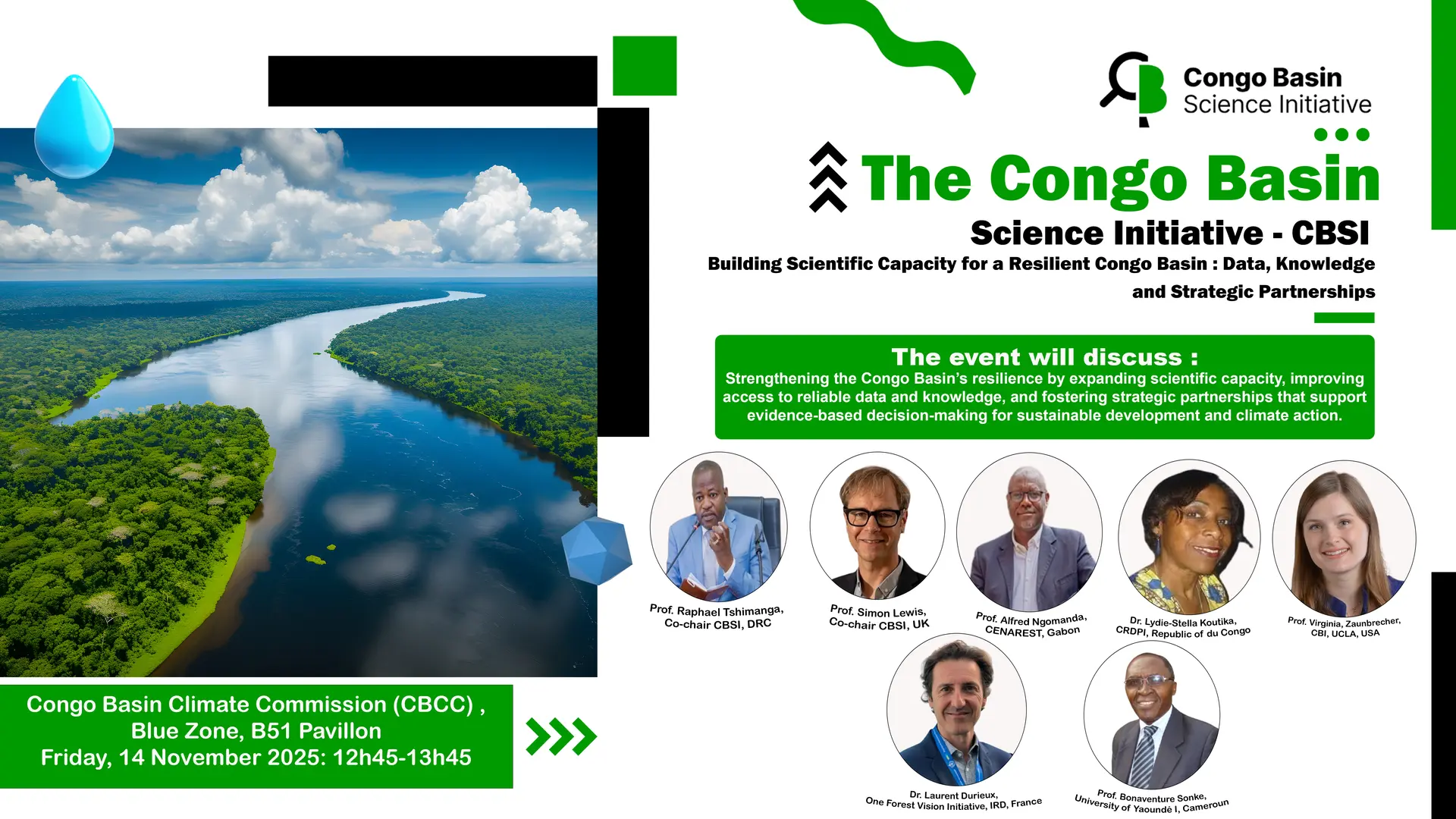 The Congo Basin Science Initiative - CBSI | CRREBaC